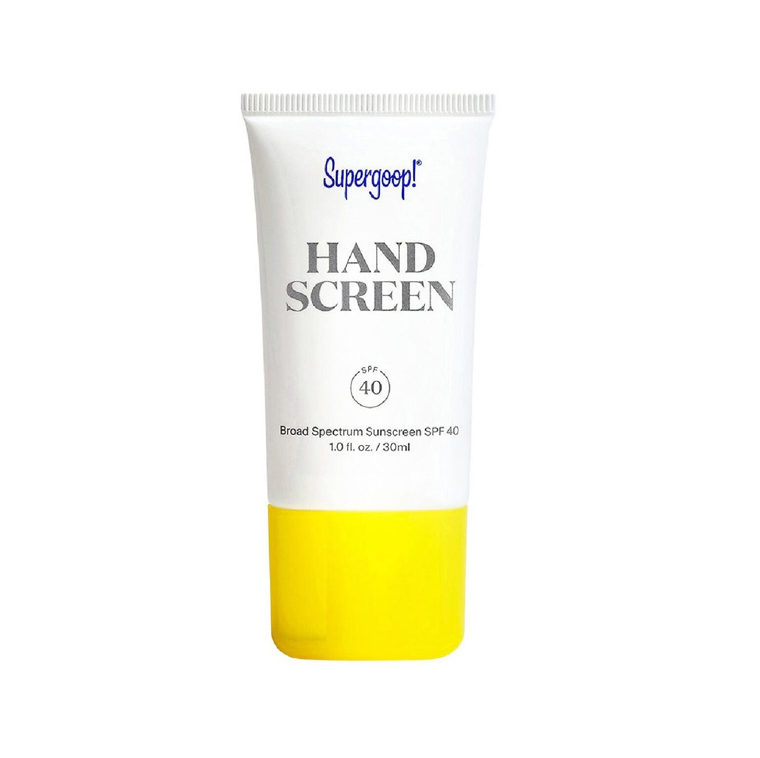 SUPERGOOP Hand Screen SPF 40 1oz – Larchmont Beauty Center